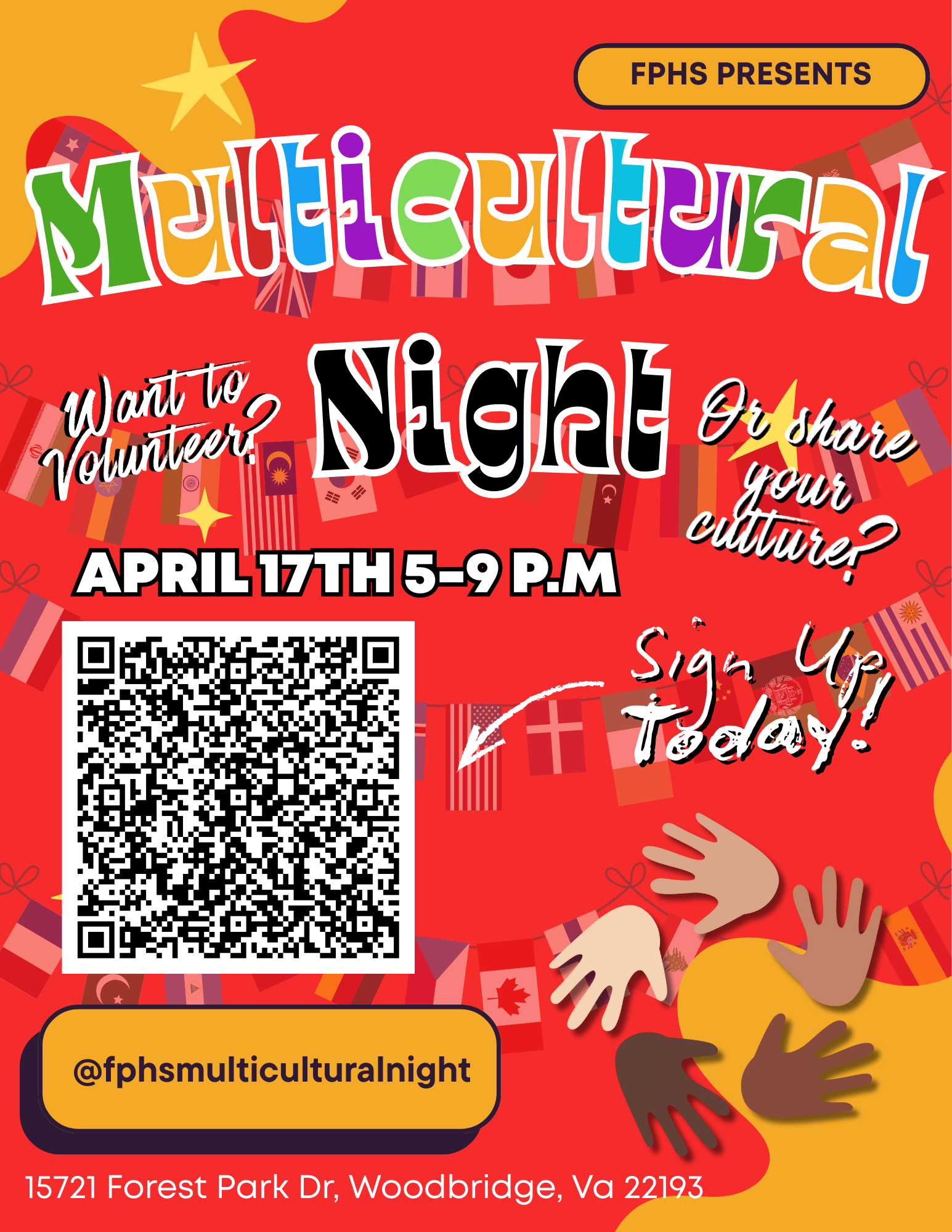 FPHS Multicultural Night April 17th 5-9PM - Forest Park High School
